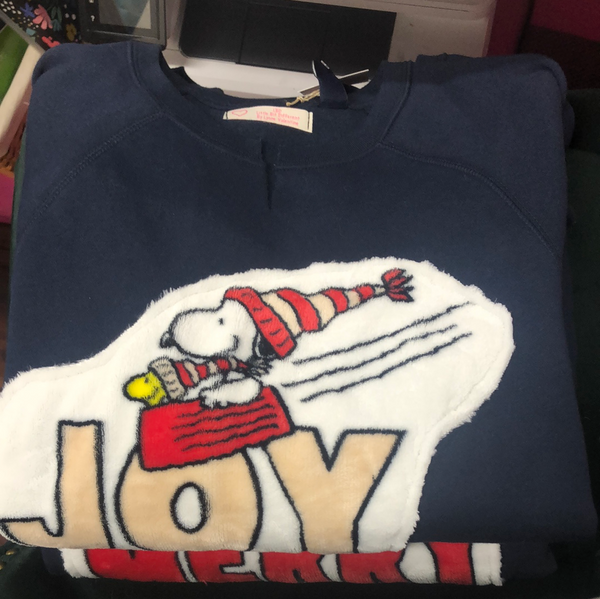 LBD Snoopy Sweater – Flame and Flamingo